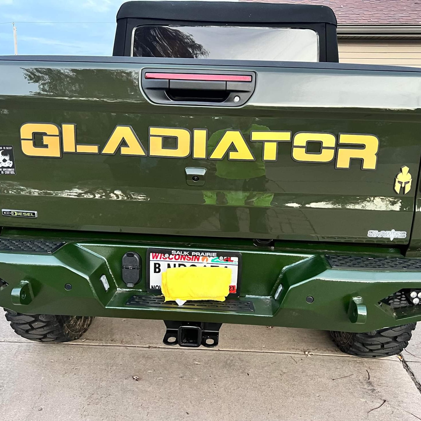 Gladiator Tailgate Emblem | Gladius Offroad