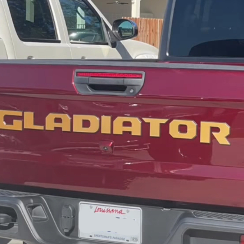 Gladiator Tailgate Emblem | Gladius Offroad