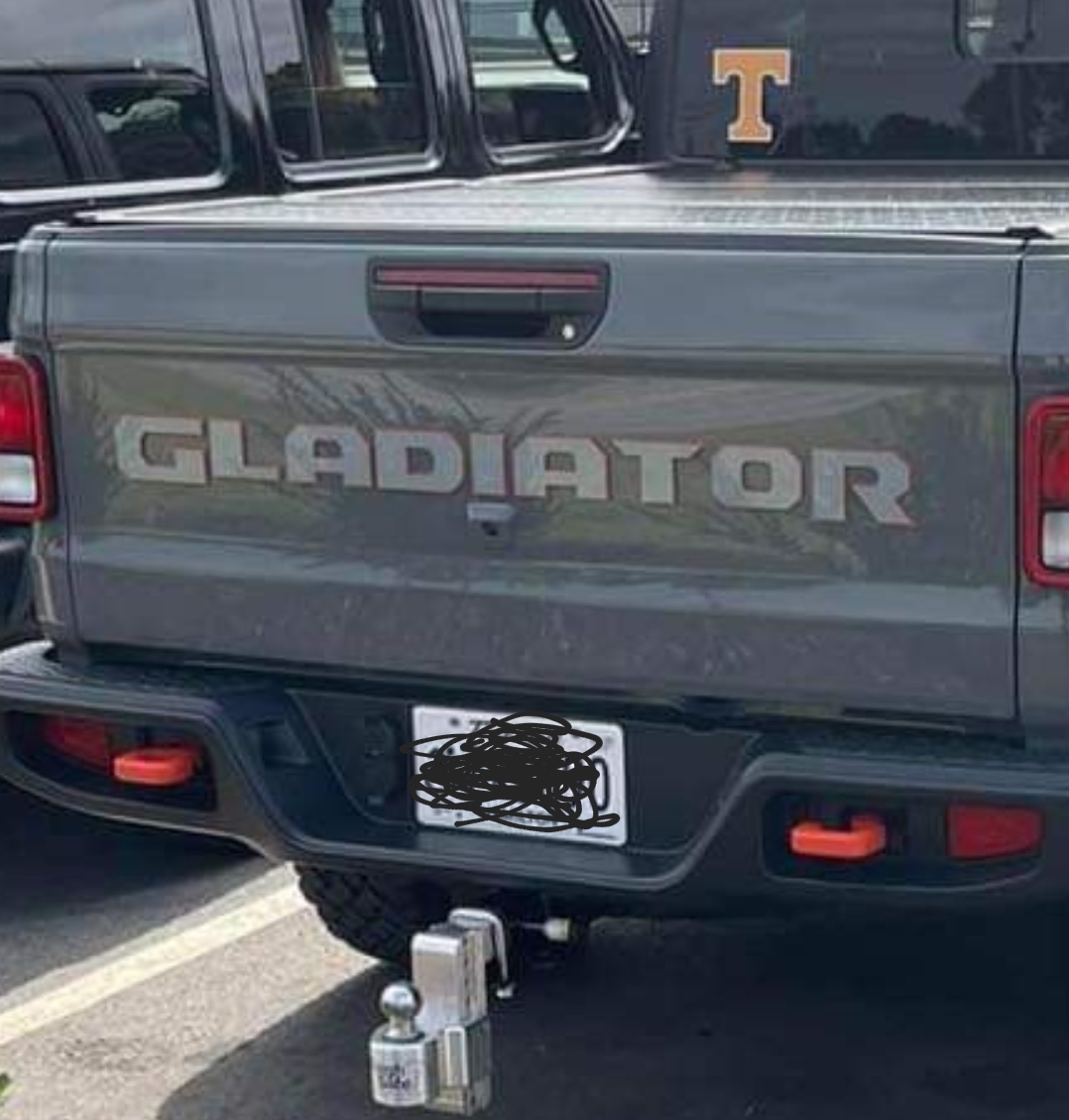 Gladiator Tailgate Emblem | Gladius Offroad