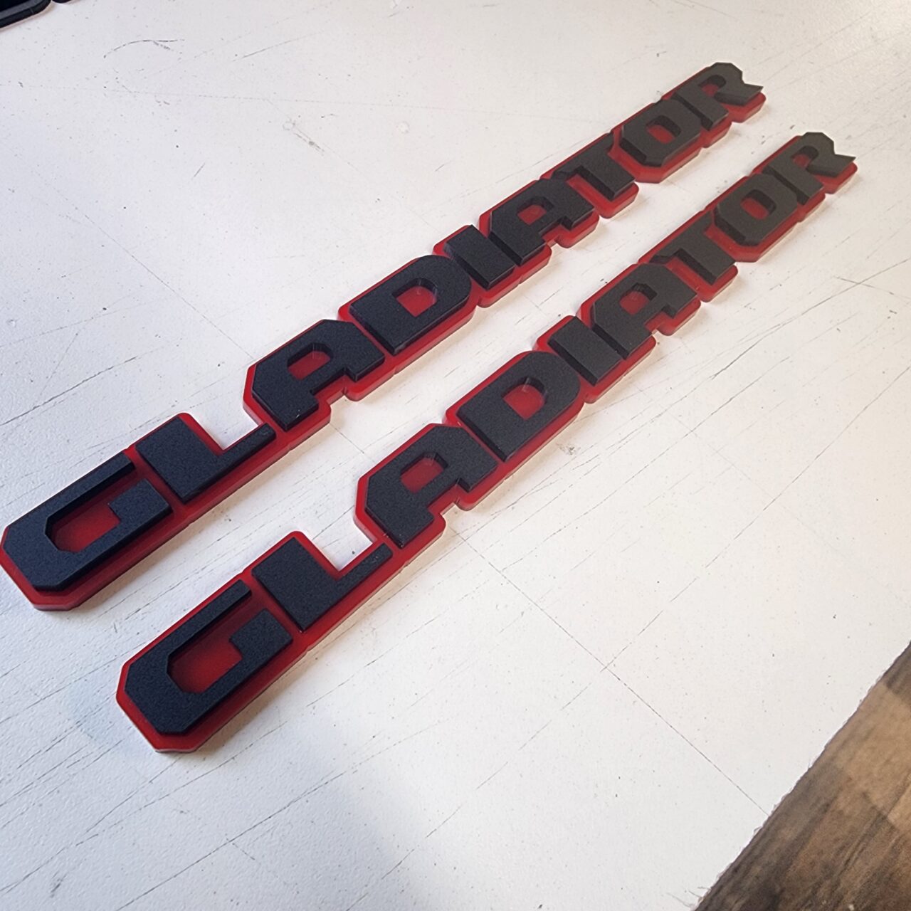 Small fender “Gladiator” Emblems (Pair) | Gladius Offroad