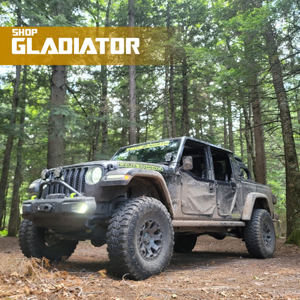 Gladius Offroad | Custom Acrylic Emblems for Jeep Wrangler & Gladiator