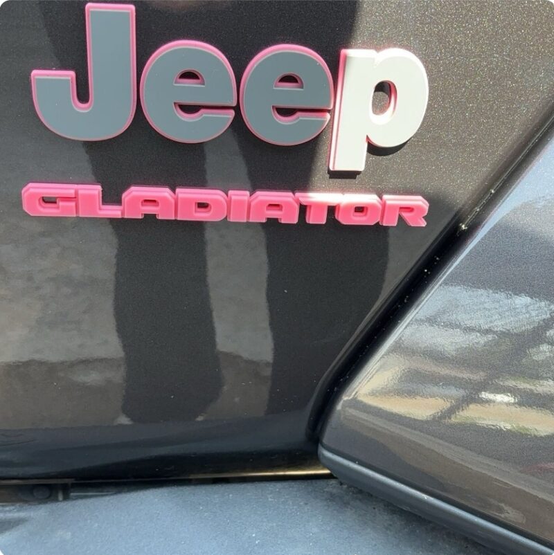 Small fender "Gladiator" Emblems (Pair) - Gladius Offroad