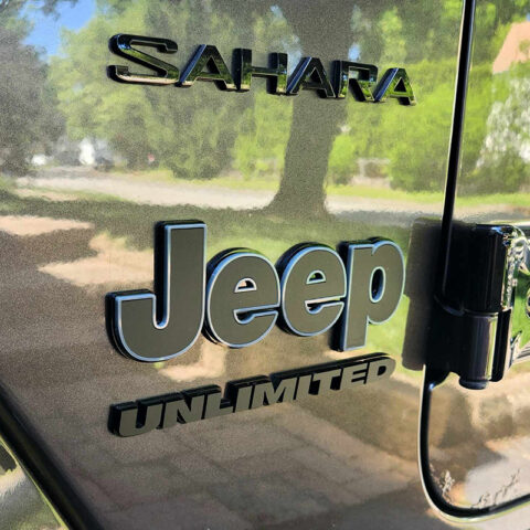 Jeep Fender Emblems (Pair) - Gladius Offroad