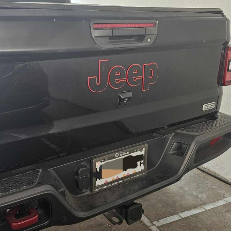 "Jeep" Gladiator Tailgate Emblem - Gladius Offroad