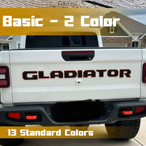Gladiator Tailgate Emblems - Gladius Offroad