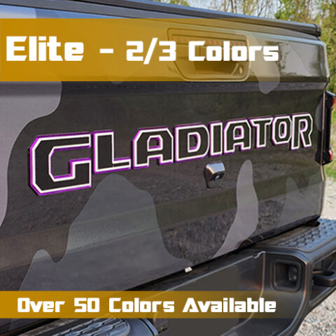 Gladiator Tailgate Emblems - Gladius Offroad