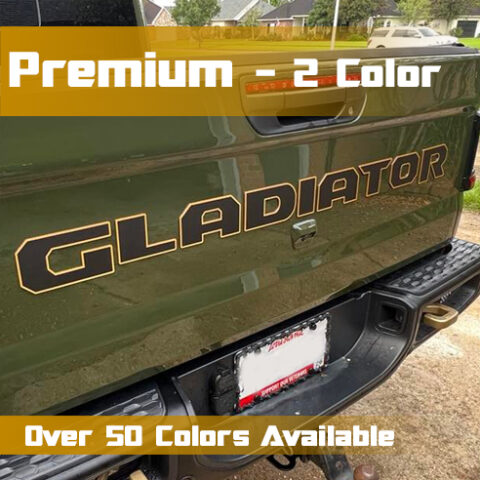 Gladiator Tailgate Emblems - Gladius Offroad