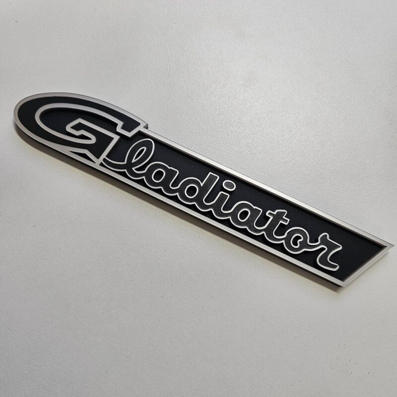 Retro Gladiator Cursive Emblem - Gladius Offroad