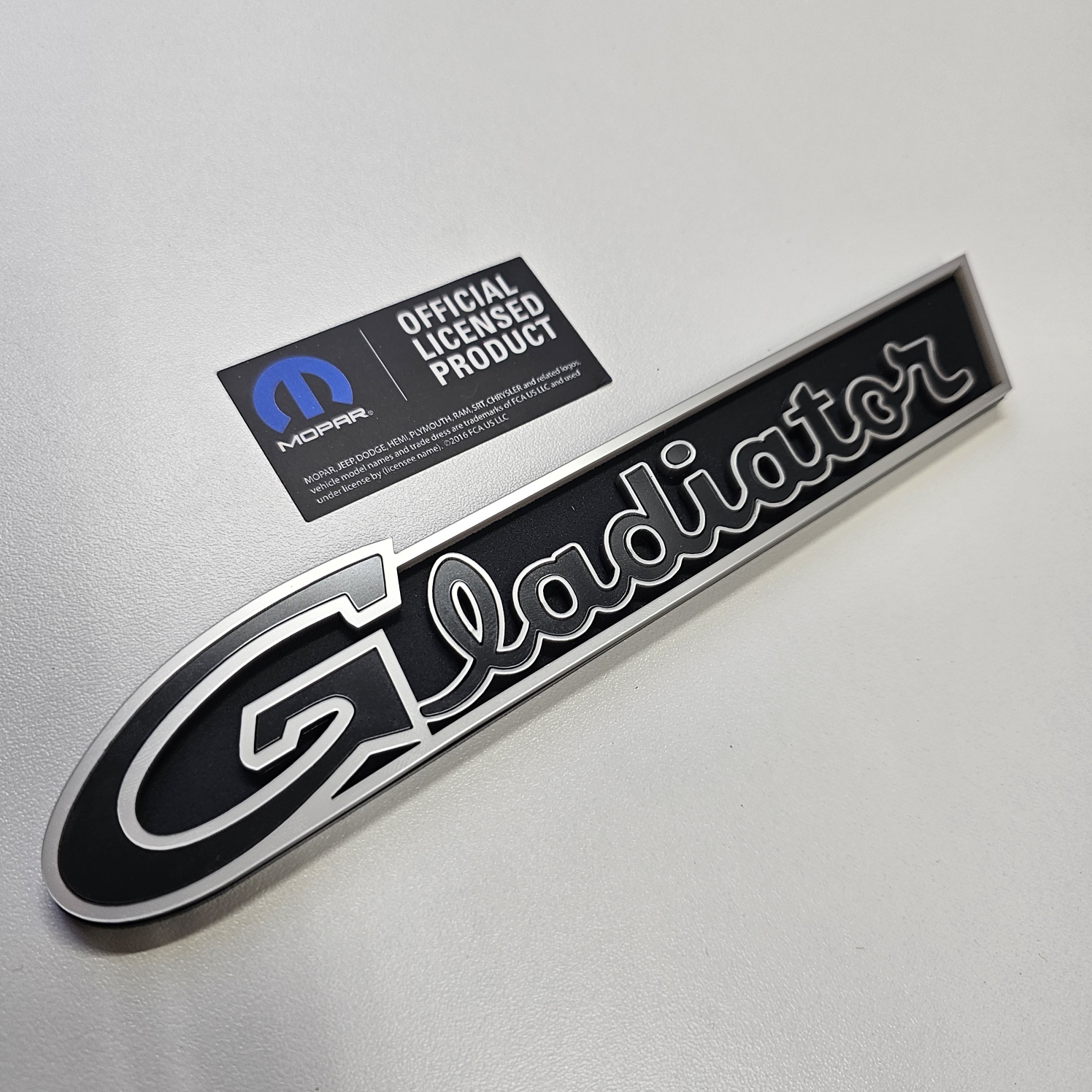 Retro Gladiator Cursive Emblem - Gladius Offroad