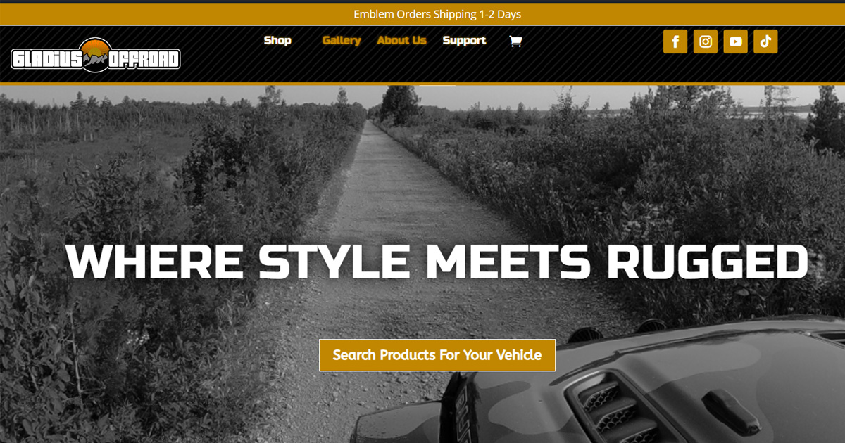 Custom "Lilith" Fender Emblems - Gladius Offroad