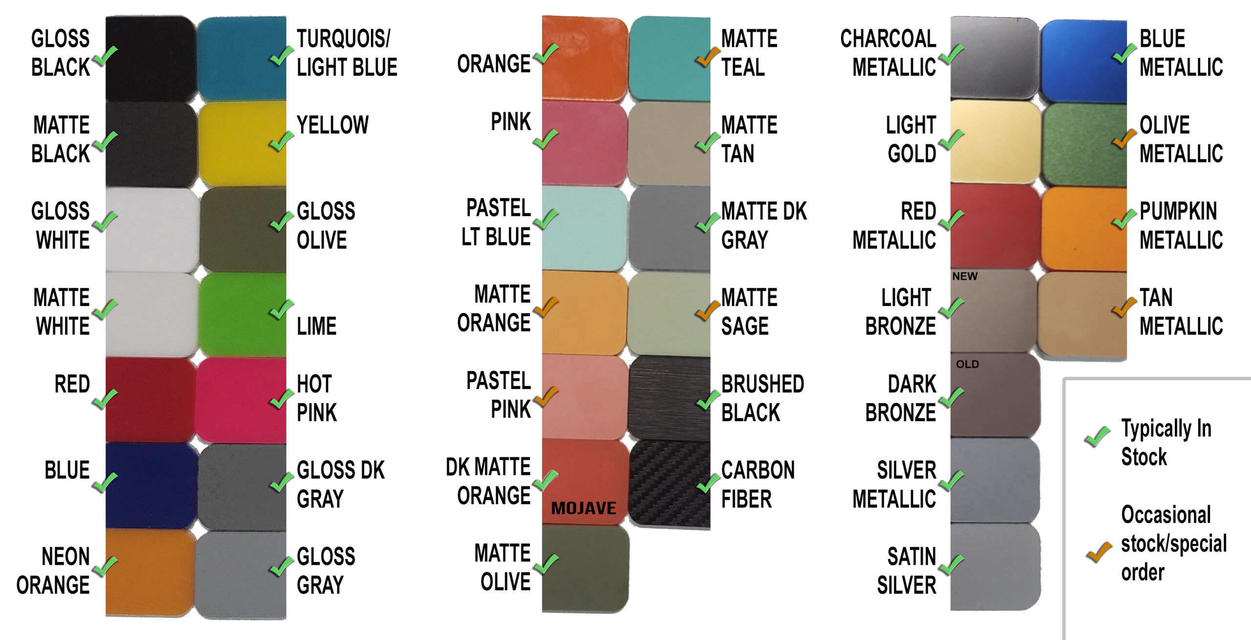 Colors - Gladius Offroad